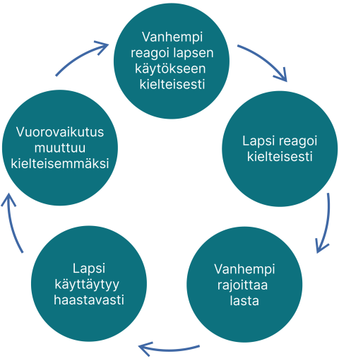 Mitä negatiivisen vuorovaikutuksen kierre tarkoittaa ...